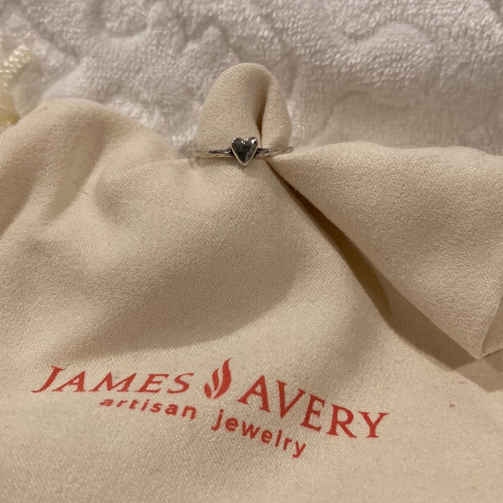 James Avery Small Heart Ring - Gem